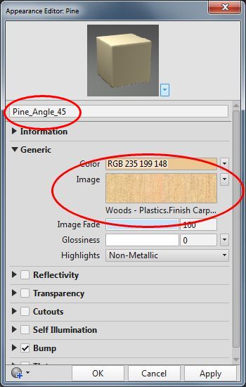 Apply Appearance in Autodesk Inventor