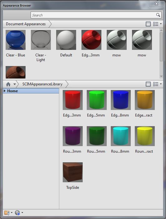 Apply Appearance in Autodesk Inventor