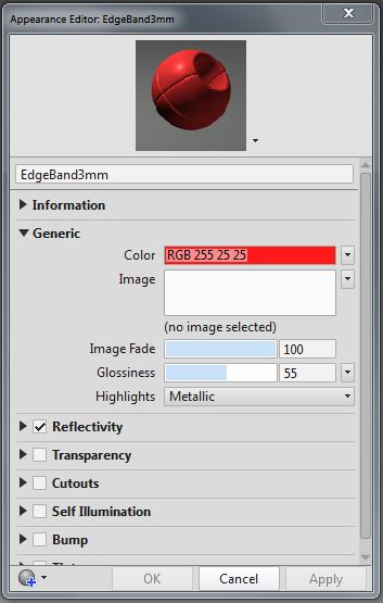 Apply Appearance in Autodesk Inventor